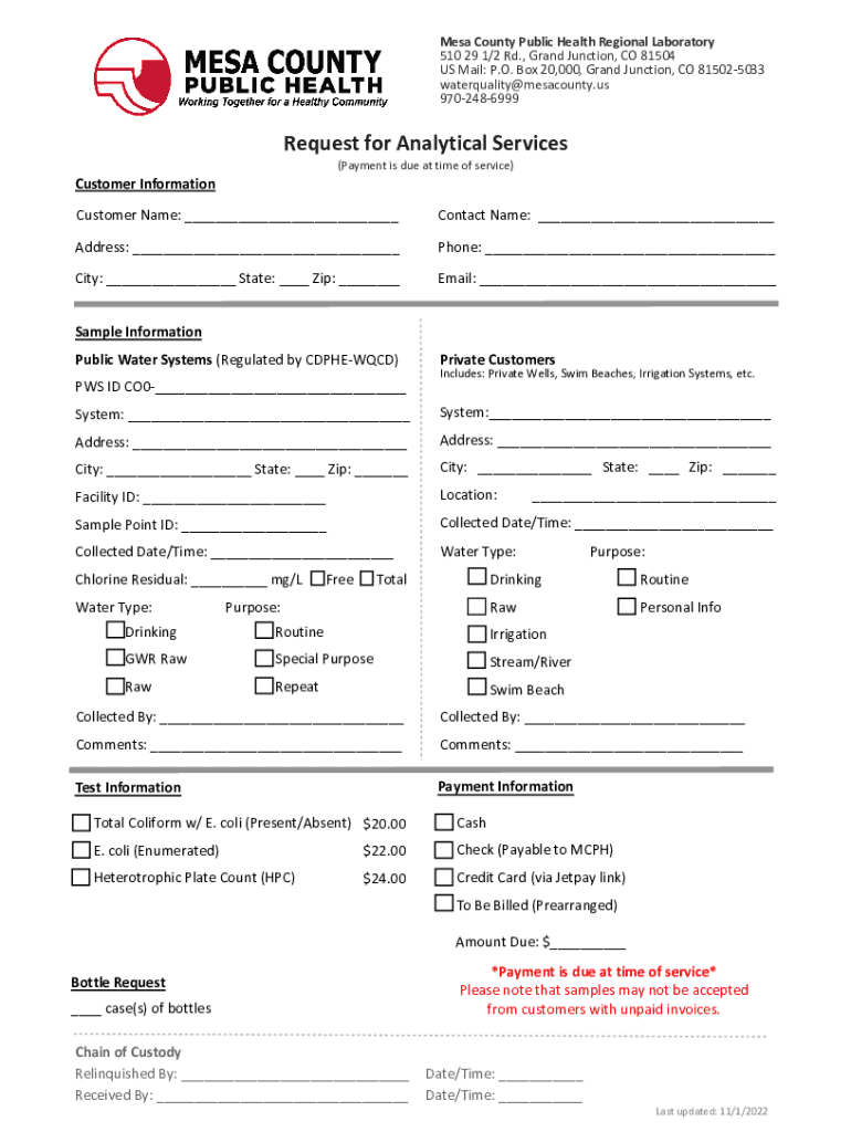 Fillable Online Health Mesacounty Solicitud De Acta De Nacimiento De ...