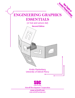 Fillable Online Engineering Graphics Essentials: A Text and Lecture Aid ...