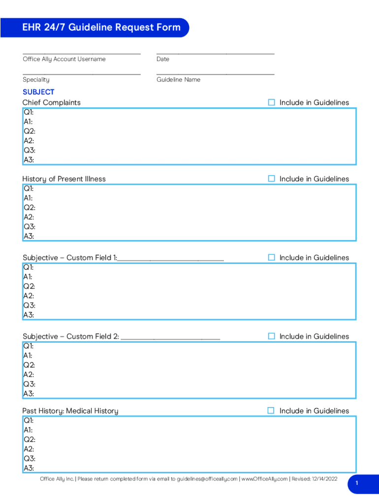 Fillable Online How do I enroll for an Office Ally account? Fax Email Print - pdfFiller