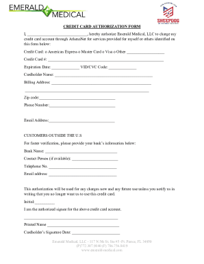 Fillable Online Athena - Credit Card Payment Authorization Fax Email ...