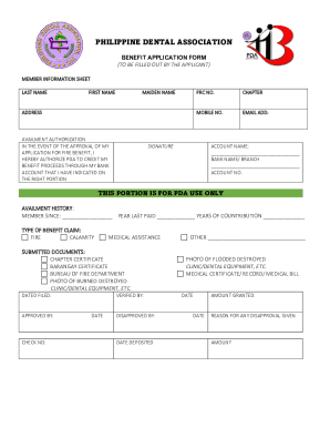 Fillable Online BENEFITS-APPLICATION-FORM-1. ... Fax Email Print ...