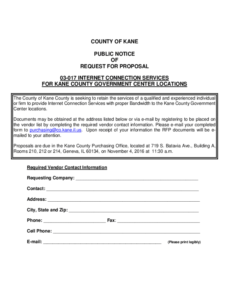 Fillable Online Bids and Proposals - All Documents Fax Email Print ...