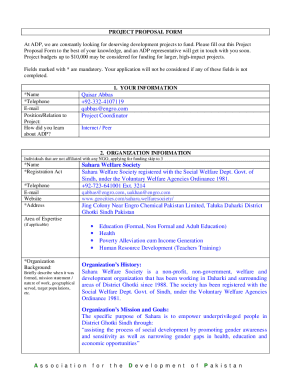 Fillable Online Project Proposal Sample (With Benefits and Tips to Consider) Fax Email Print ...