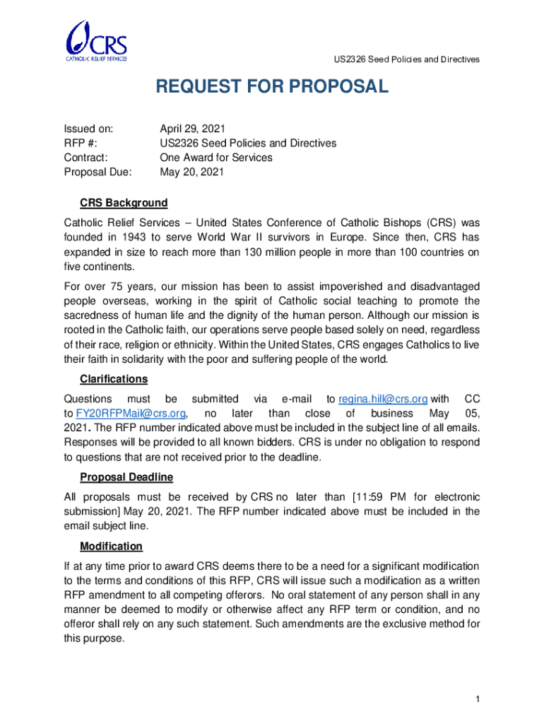 Fillable Online Instructions for the FSMC Request for Proposal/Contract Fax Email Print - pdfFiller
