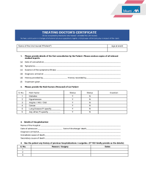 Fillable Online Treating Certificate Form Fax Email Print - pdfFiller