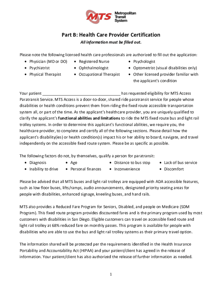 Health care provider certification: Fill out & sign online | DocHub