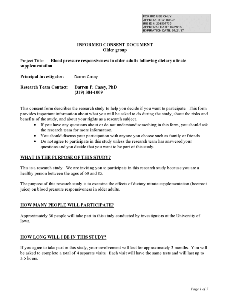 Fillable Online Definition of a Human Subject Research - UF IRB Fax Email Print - pdfFiller