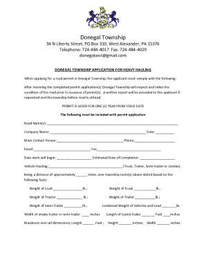 Fillable Online Donegal Township Police Department - West Alexander Fax ...