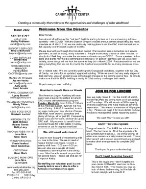 Fillable Online MEALS ON WHEELS Fax Email Print - pdfFiller