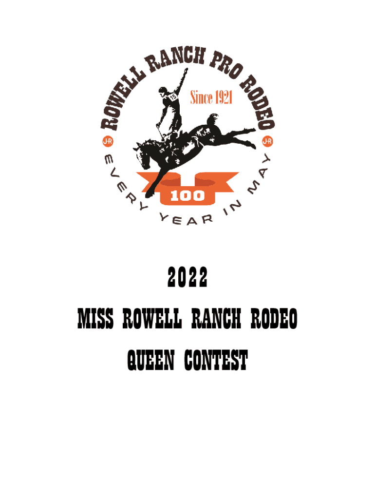 Fillable Online Miss Rowell Ranch Pro Rodeo Queen CrownedMilestones Fax ...