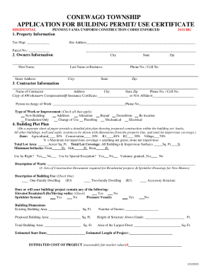 Fillable Online Building Code Department Fax Email Print - pdfFiller