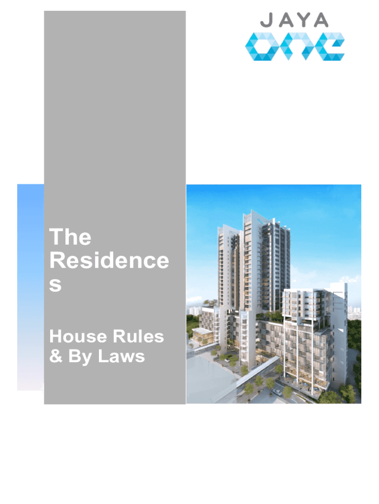 Fillable Online House Rules OBLIGATIONS OF A RESIDENT Rules And ... Fax ...