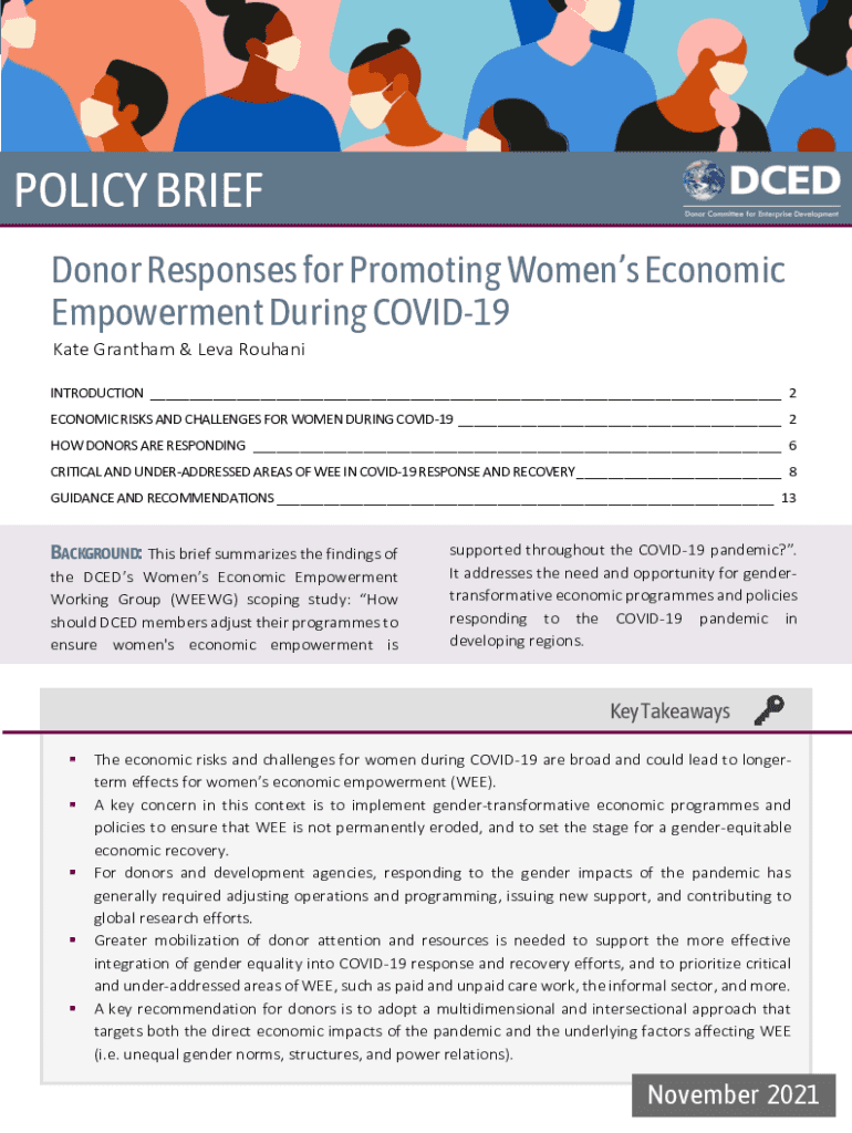 Fillable Online Women's Economic Empowerment - Insights from Africa and ... Fax Email Print ...