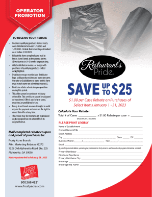 Fillable Online OPERATOR PROMOTION Fax Email Print - pdfFiller