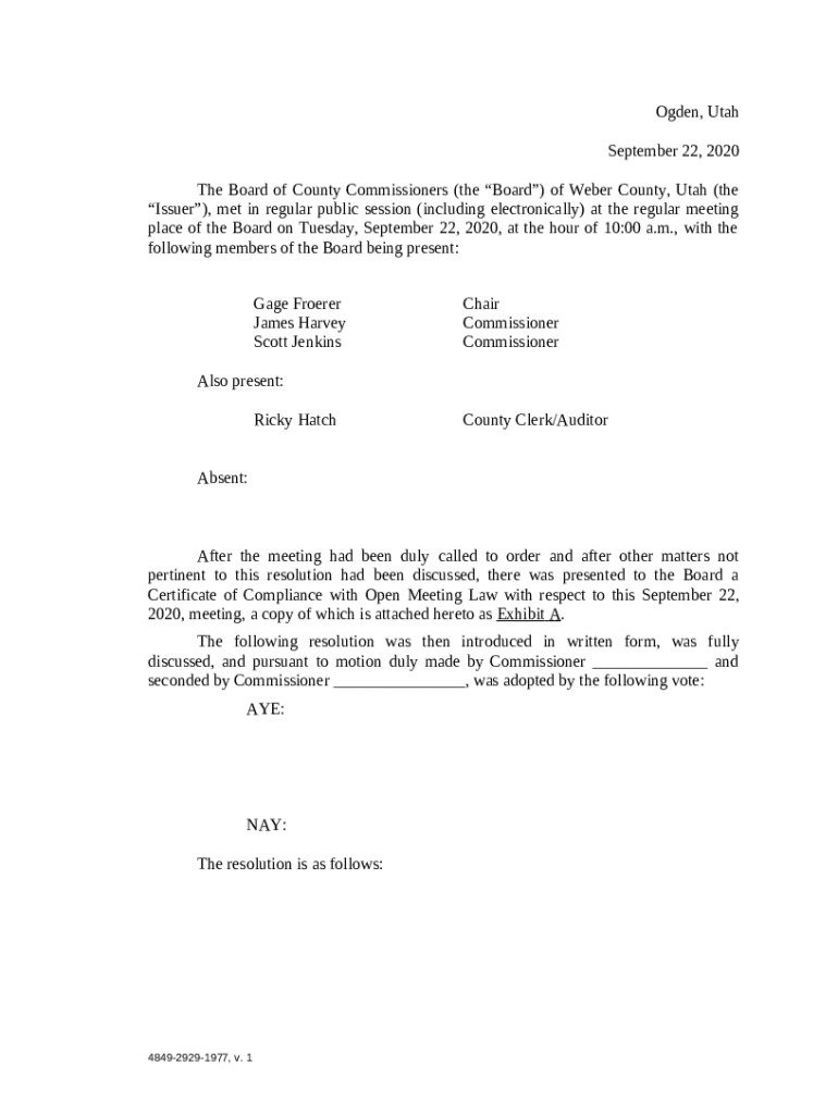 ogden valley planning commission Doc Template | pdfFiller