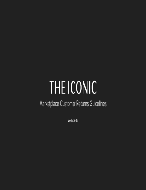 Fillable Online What is THE ICONIC's return policy? Fax Email Print ...