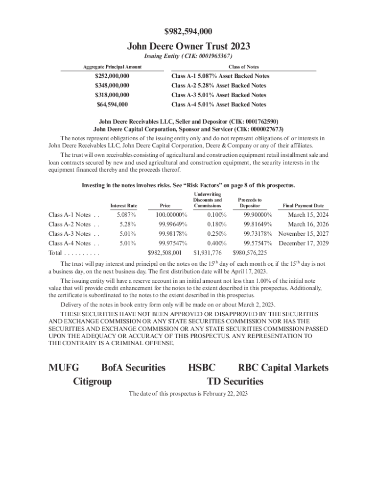 Fillable Online Issuing Entity (CIK: 0001965367) Fax Email Print ...