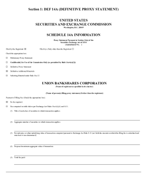 Fillable Online Soliciting Material under Rule 14a-12 Fax Email Print ...