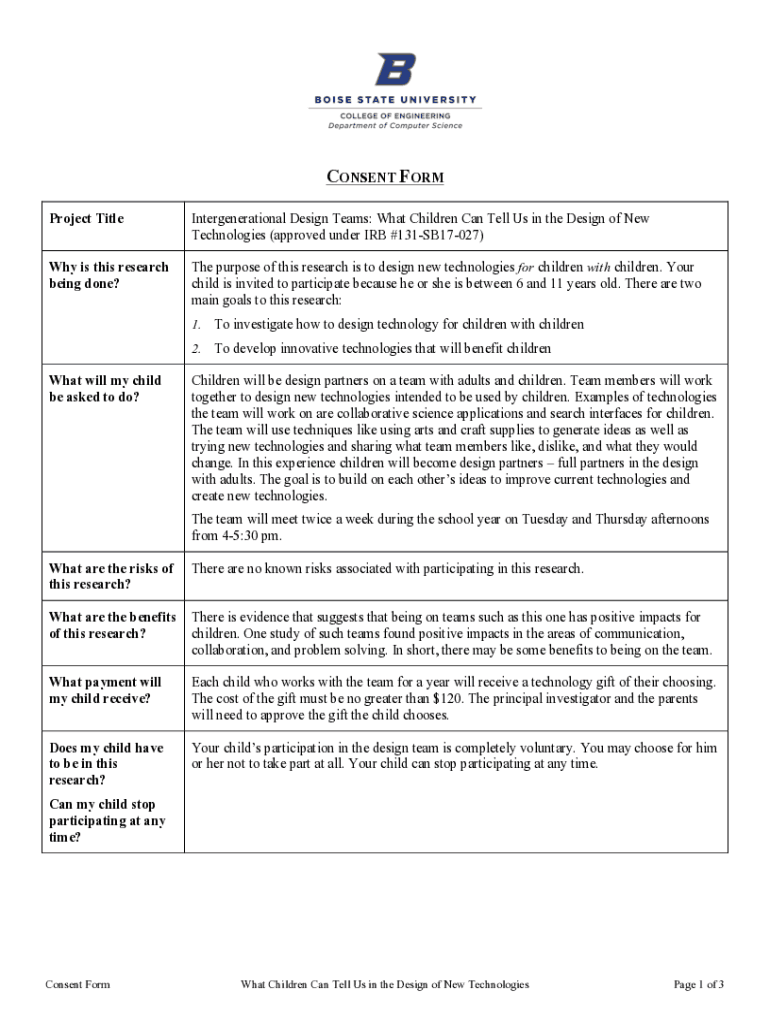 Fillable Online cs boisestate 05-bsu-kidsteam-consent-form-03.doc Fax ...