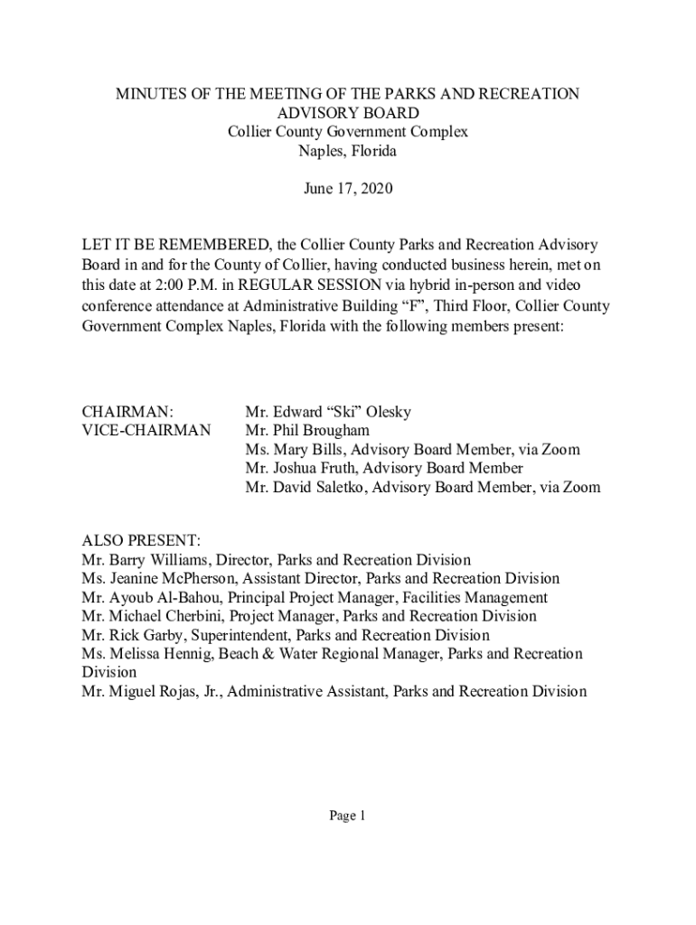 Fillable Online Collier County Government Complex Fax Email Print ...