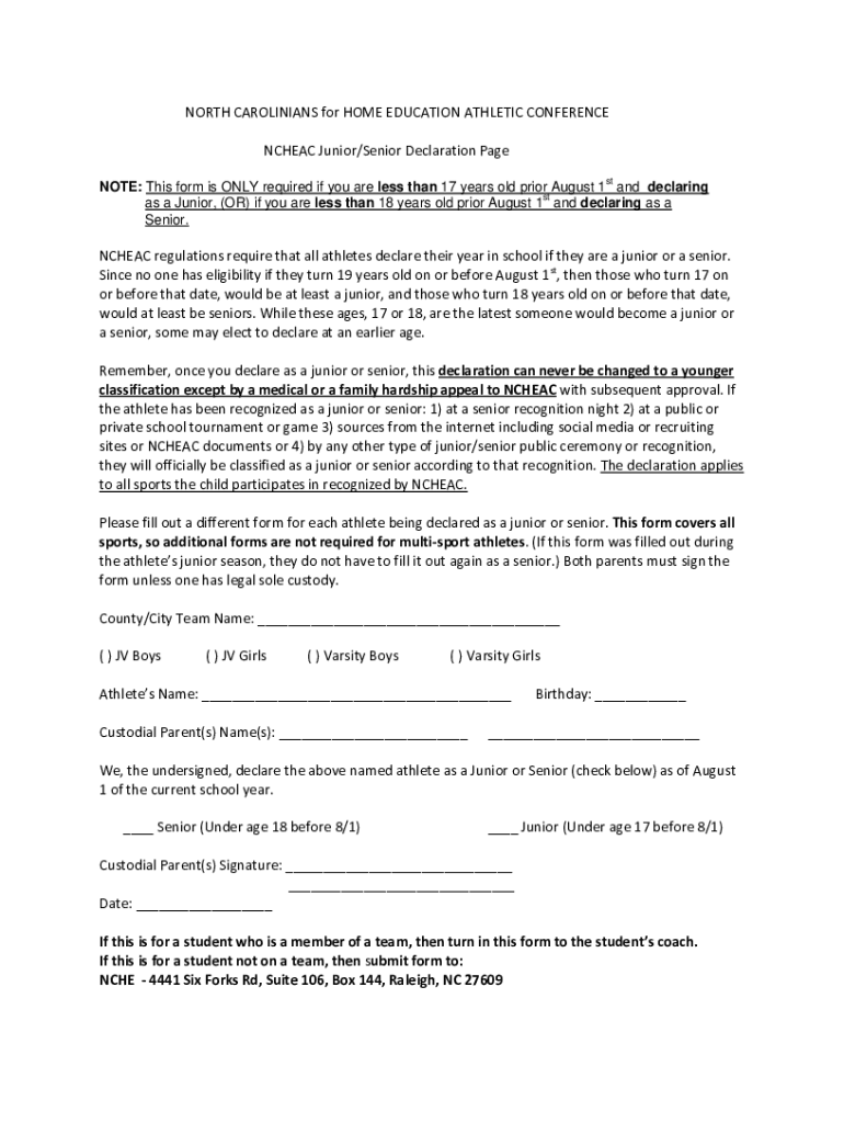 Fillable Online Home-Schooled Student Eligibility Checklist & Forms Fax ...