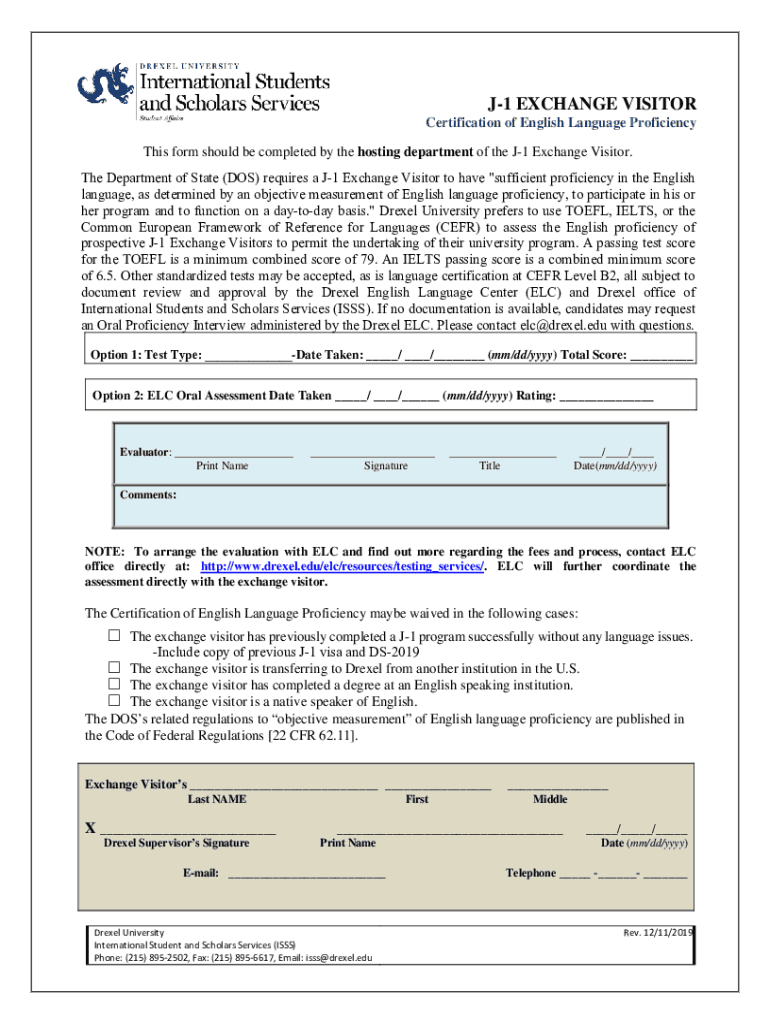 Fillable Online This form should be completed by the hosting department ...