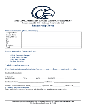 Fillable Online Conway Christian School Employment Application Fax ...