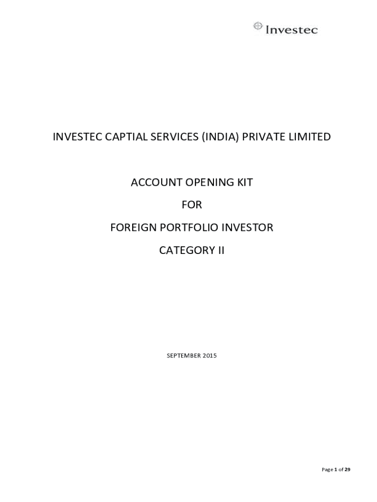 Fillable Online account-opening-kit-for-foreign-portfolio-investor ...