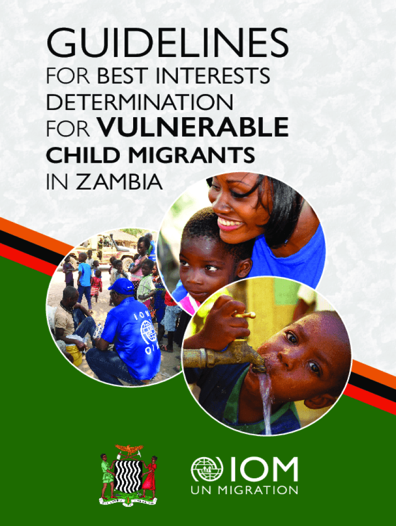 Fillable Online guidelines - for best interests determination for vulnerable child ... Fax Email ...