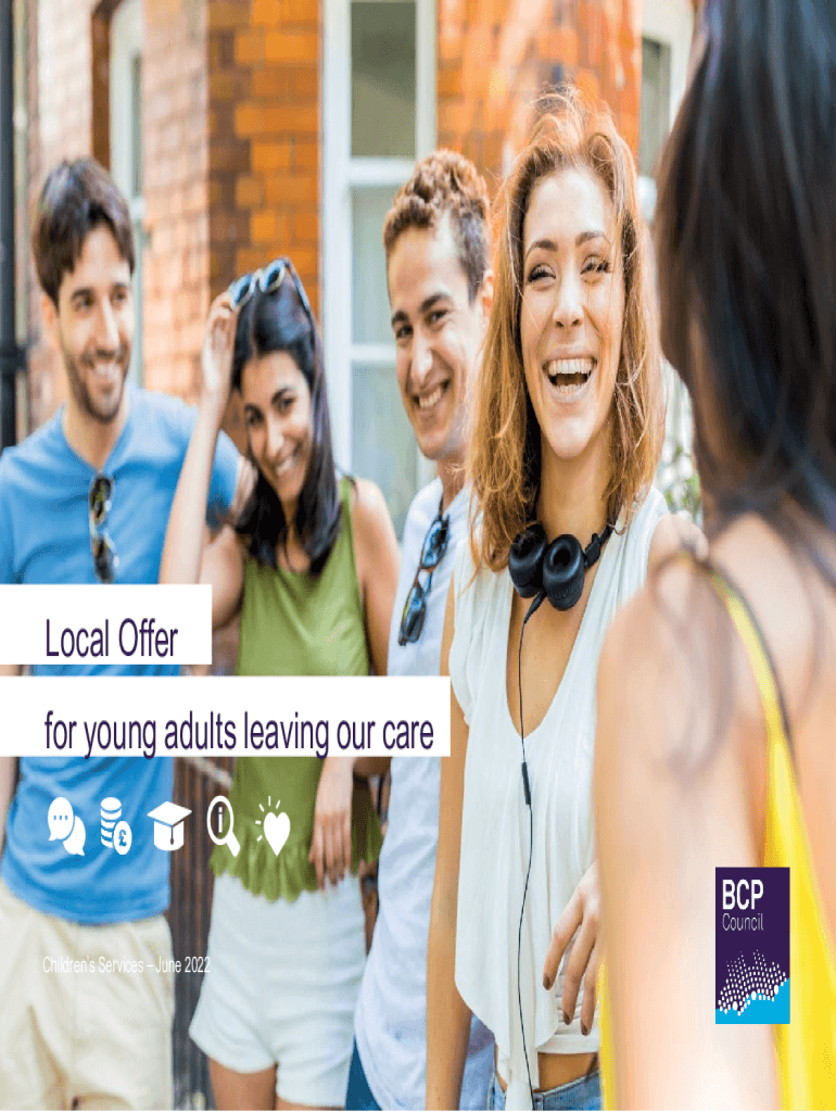 Fillable Online Local Offer for young adults leaving our care Fax Email Print - pdfFiller