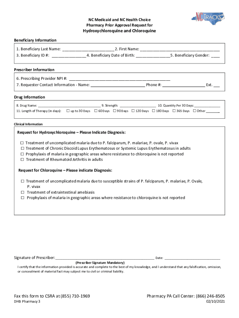Fillable Online New Prior Authorization to Protect Availability of ...