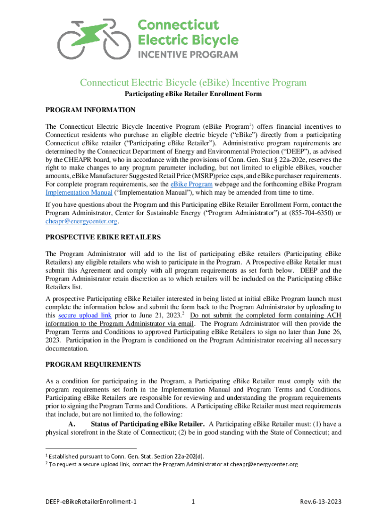 Fillable Online The Ultimate Guide to State and Local E-Bike Rebates ...