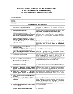 Fillable Online B-Checklist-of-Requirements-for-POLO-Verification ...
