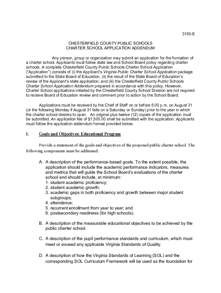 Fillable Online File: 3150-R 1 of 8 CHESTERFIELD COUNTY PUBLIC ... Fax ...