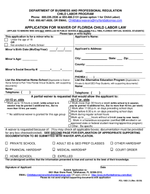 Fillable Online FLORIDA DEPARTMENT OF LABOR AND EMPLOYMENT ... Fax ...