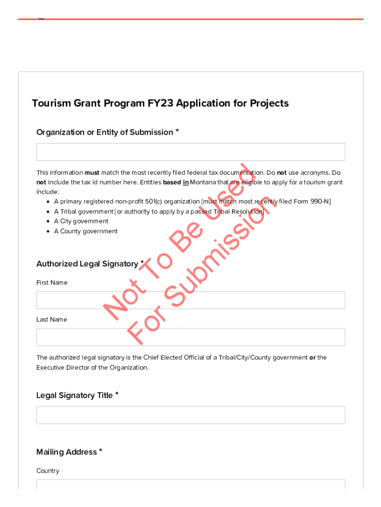 Fillable Online Print Klamath County Tourism Grant Application Fax Email Print - pdfFiller