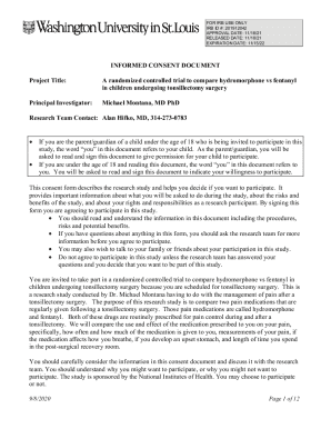 Fillable Online FOR IRB USE ONLY IRB ID #: 201901013 APPROVAL DATE Fax ...