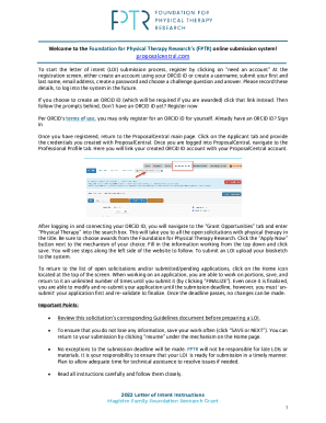 Fillable Online How to Create an Application in ProposalCentral (PDF ...
