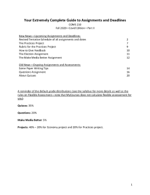 Fillable Online Sample Syllabi Compilation Fax Email Print - pdfFiller