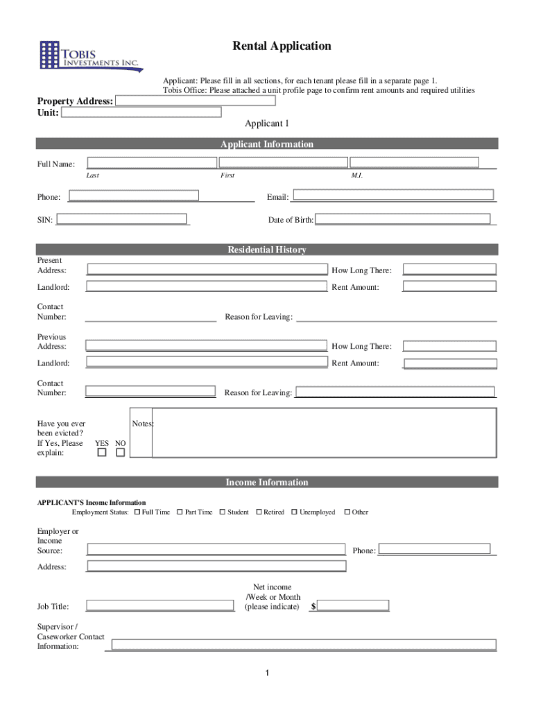 Fillable Online Foresight Village Apartments New Tenant Checklist Fax Email Print - pdfFiller
