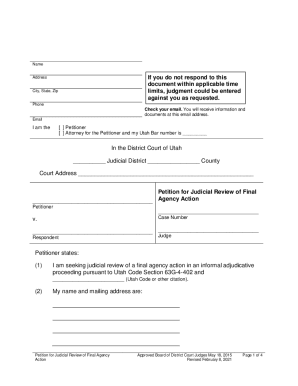 Fillable Online Rule 9 - Pleading Special Matters, Utah R. Civ. P. 9 ...