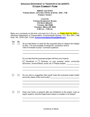 Fillable Online ArDOT unveils plans for NEA projectsNews Fax Email ...