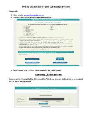 Fillable Online How To Fill, DU Exam Form, Date Sheet Fax Email Print ...