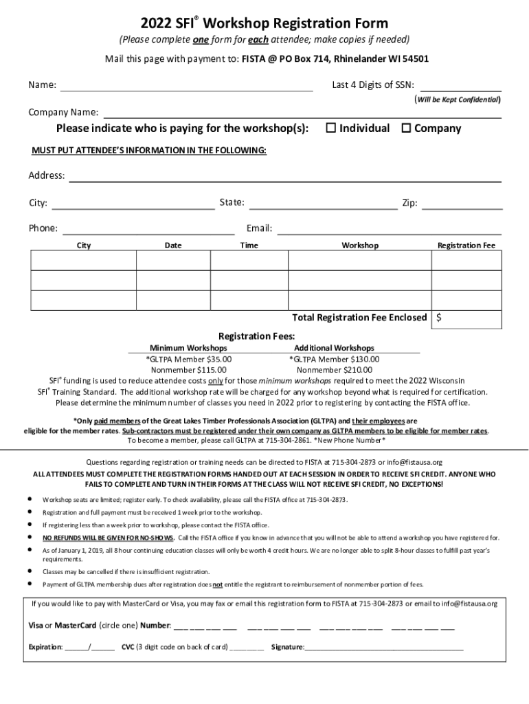 Fillable Online Sfi Membership Form - Fill Online, Printable, Fillable, Blank Fax Email Print ...