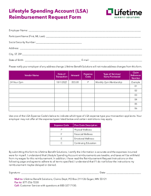 Fillable Online Lifestyle Spending Account Compliance Considerations ...