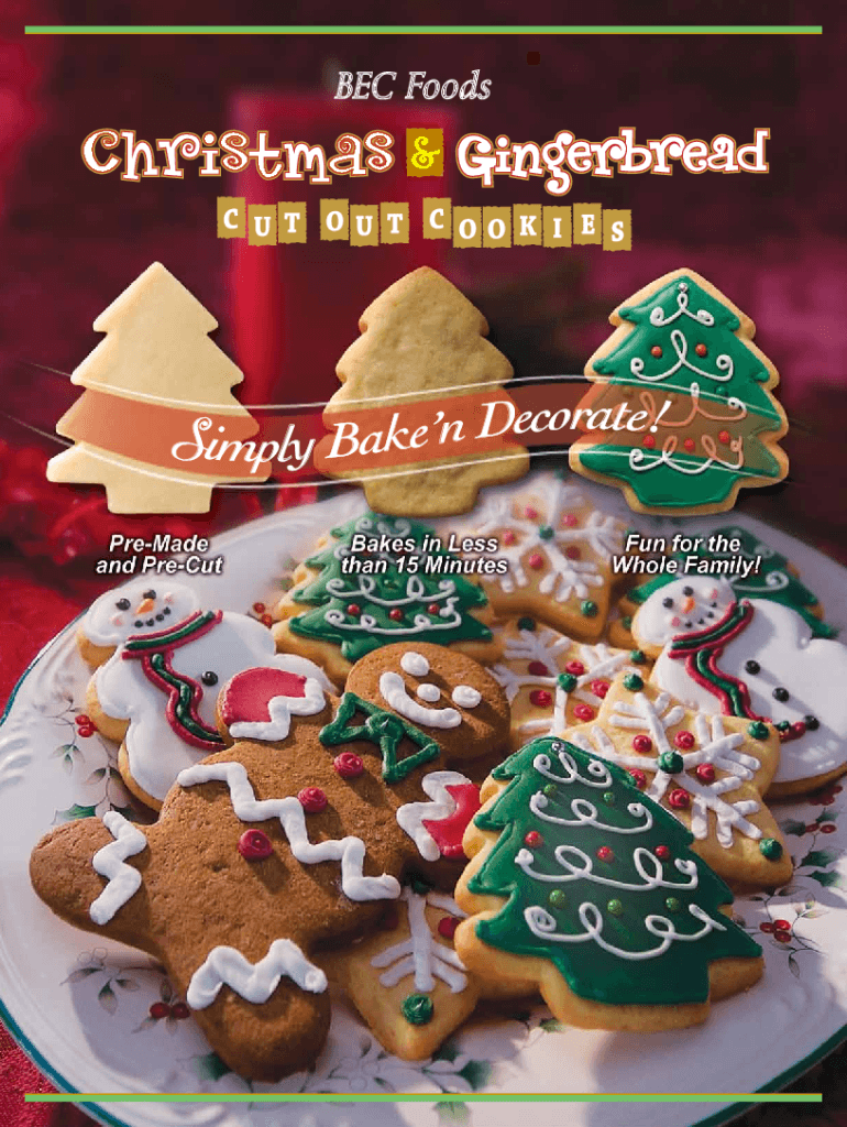 Fillable Online BEC Foods Fundraising - A great fundraising experience ...