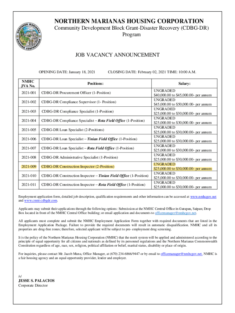 Fillable Online Disaster Recovery (CDBG-DR) Program ... Fax Email Print - pdfFiller