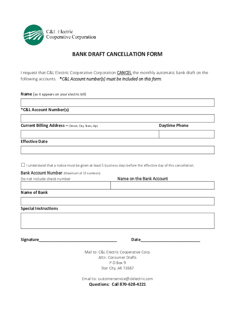 Fillable Online DD Cancellation LetterFormat and Samples Fax Email ...