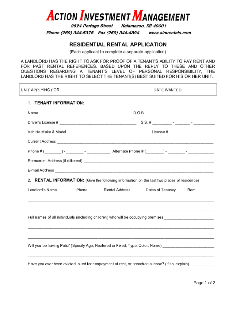 Fillable Online AIM Co-Signer Application 2020.docx Fax Email Print - pdfFiller