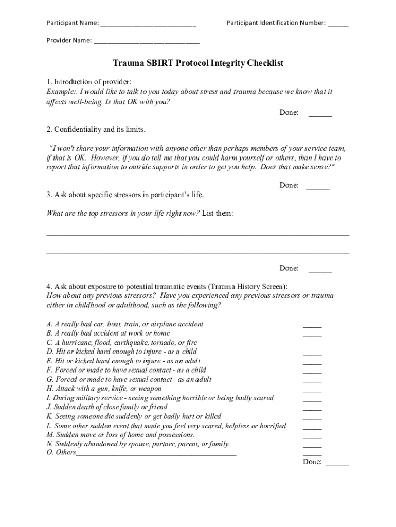 Fillable Online Learner's Guide to Adolescent SBIRT Fax Email Print ...